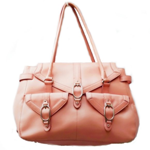 Cole Haan | Bags | Cole Haan Trinity Sp5 Pink Leather Shoulder Bag ...
